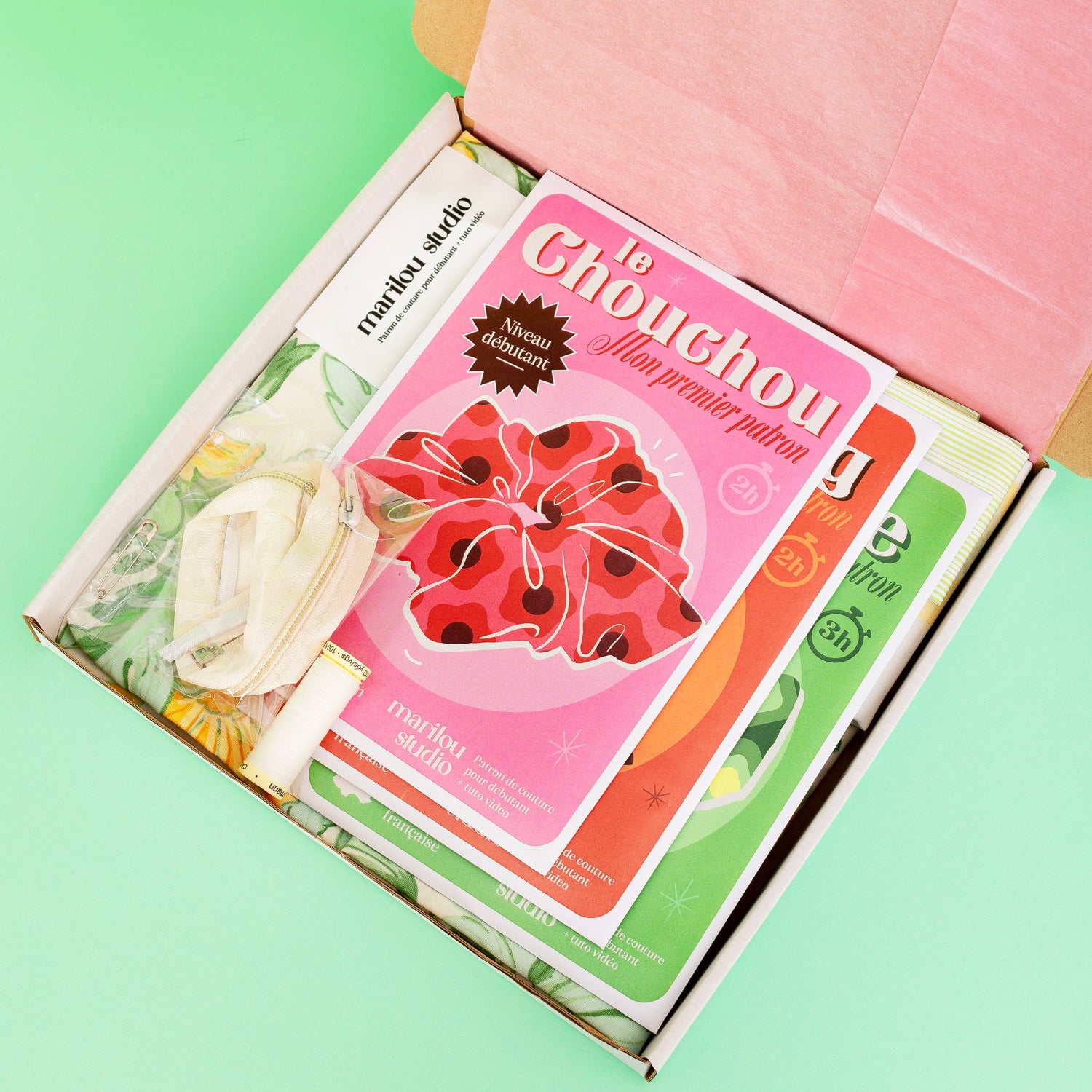 MARILOU STUDIO - Patrons de couture débutants + cours vidéo + kit ...